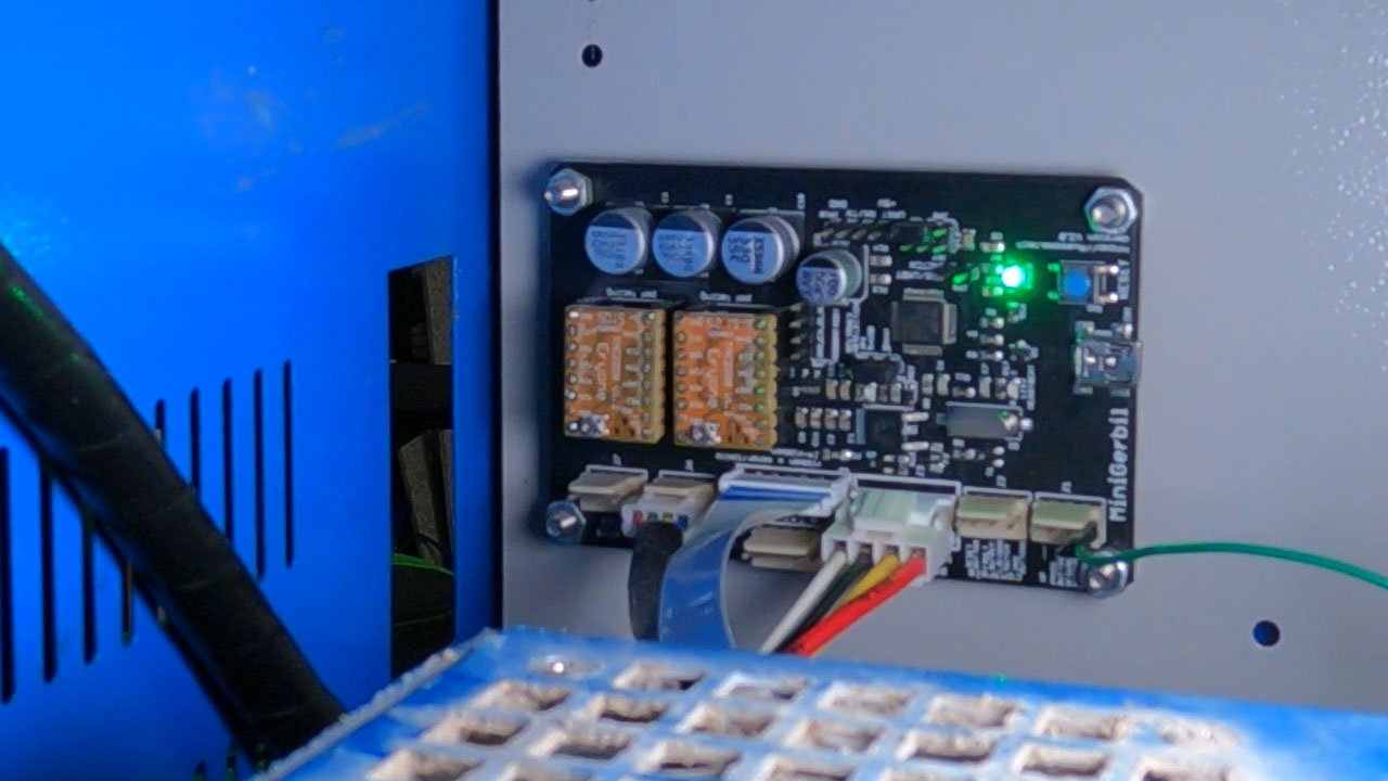 TMC2208 Treiber auf das Mini Gerbil bauen - K40 Keller | K40 Laser