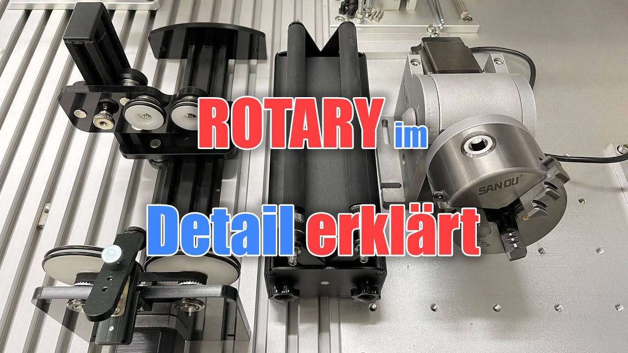 Laser Rotary erklärt - K40 Keller | K40 Laser